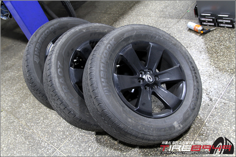 [ 모하비 ] 한국타이어 다이나프로 HL3 265/60R18 타이어교환