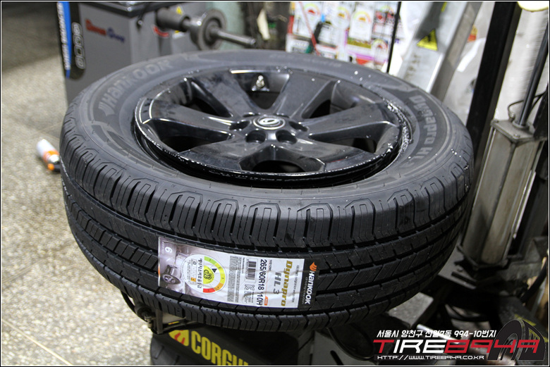 [ 모하비 ] 한국타이어 다이나프로 HL3 265/60R18 타이어교환