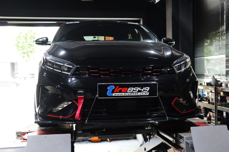 [K3GT] 휠튜닝 FFR1 매트블랙 경량휠